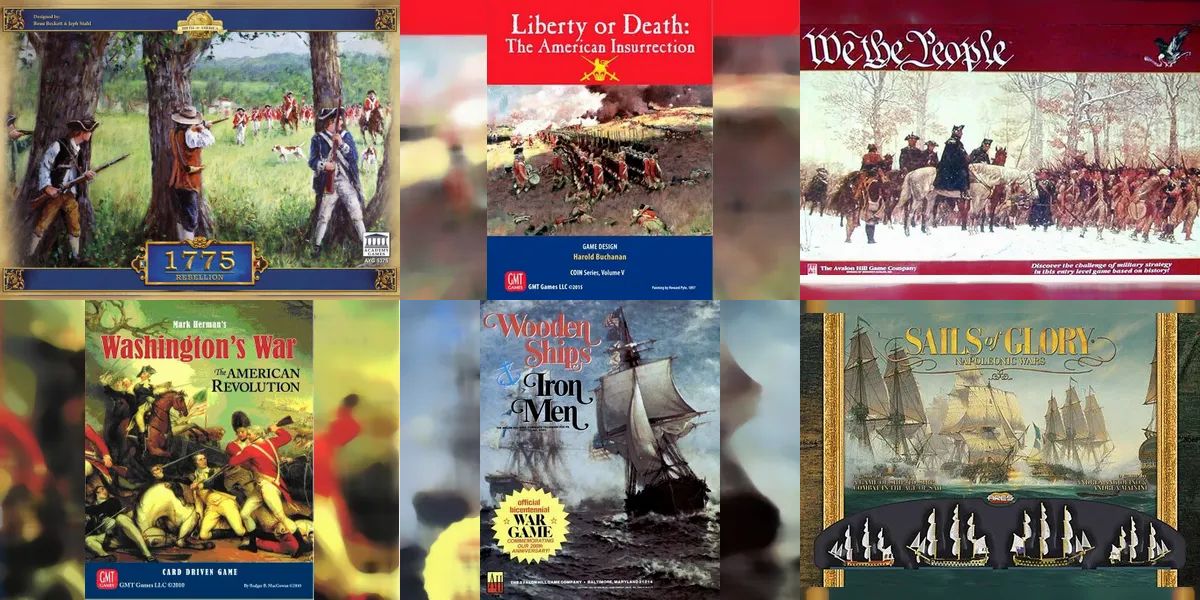 Best American Revolutionary War Board Games | Board Game Wizard