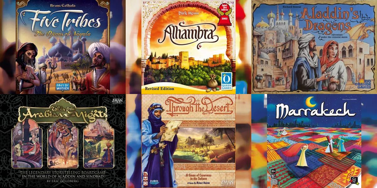 Best Arabian Board Games | Board Game Wizard