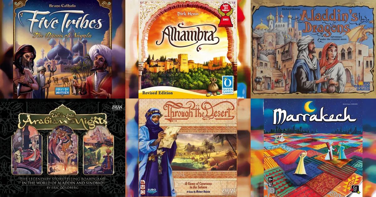 Best Arabian Board Games | Board Game Wizard