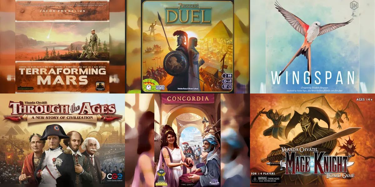 Best Card Drafting Board Games | Board Game Wizard