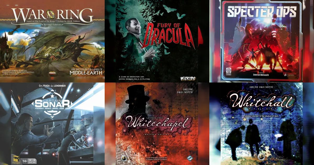 Best Hidden Movement Board Games | Board Game Wizard