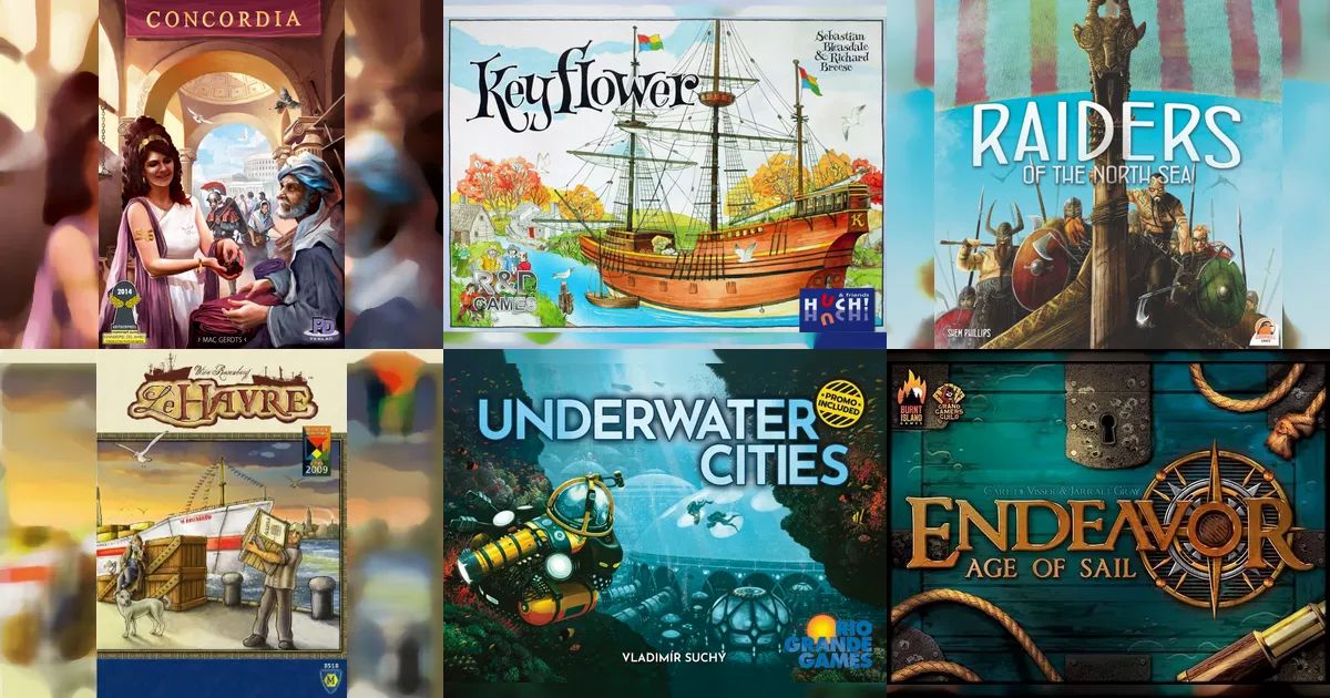 Best Nautical Board Games | Board Game Wizard