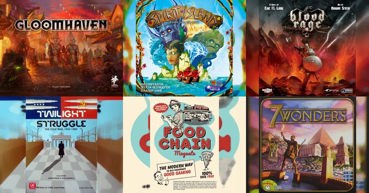 Best Simultaneous Action Selection Board Games | Board Game Wizard