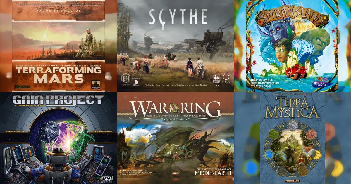Best Territory Building Board Games | Board Game Wizard