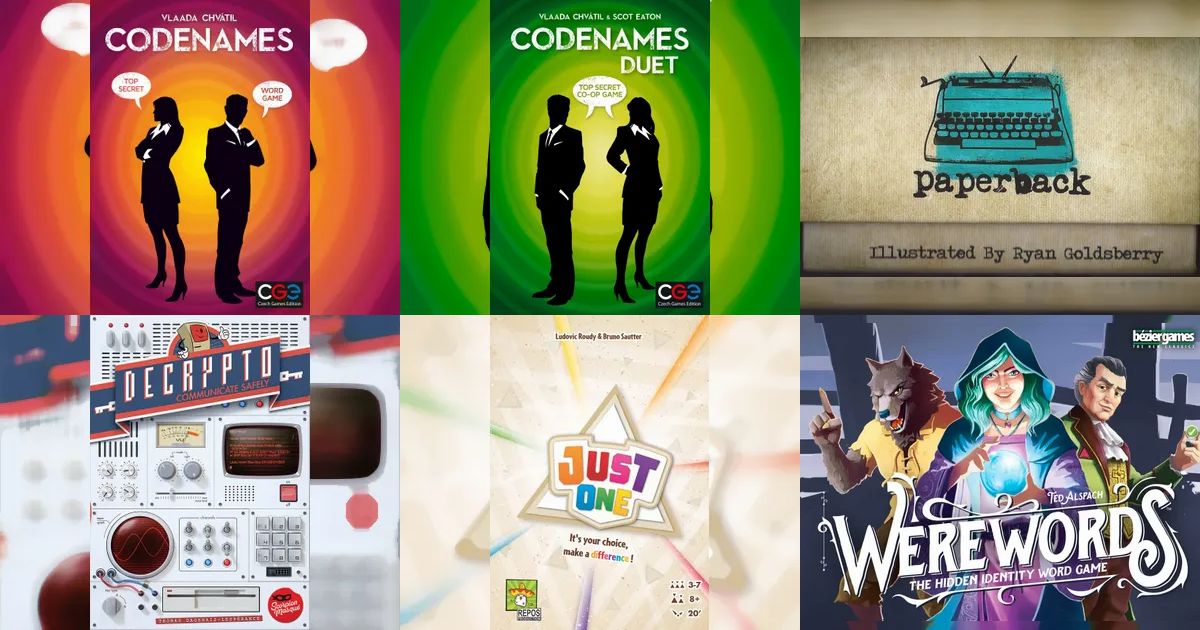 Best Word Board Games | Board Game Wizard